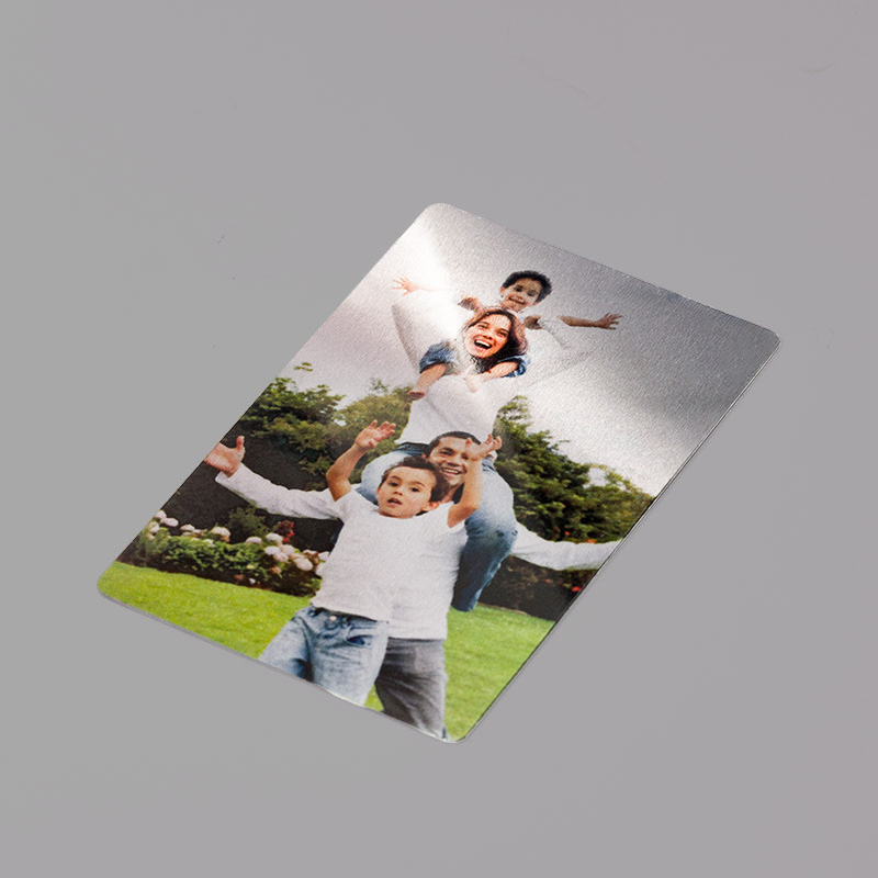 Custom Metal Card One-sided Printing