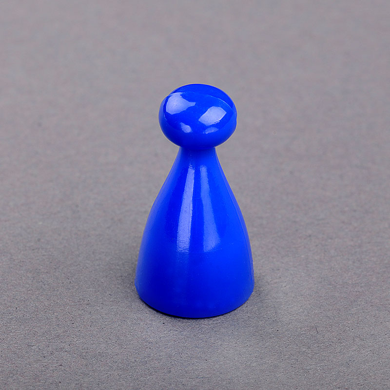 Plastic Pawn Blue