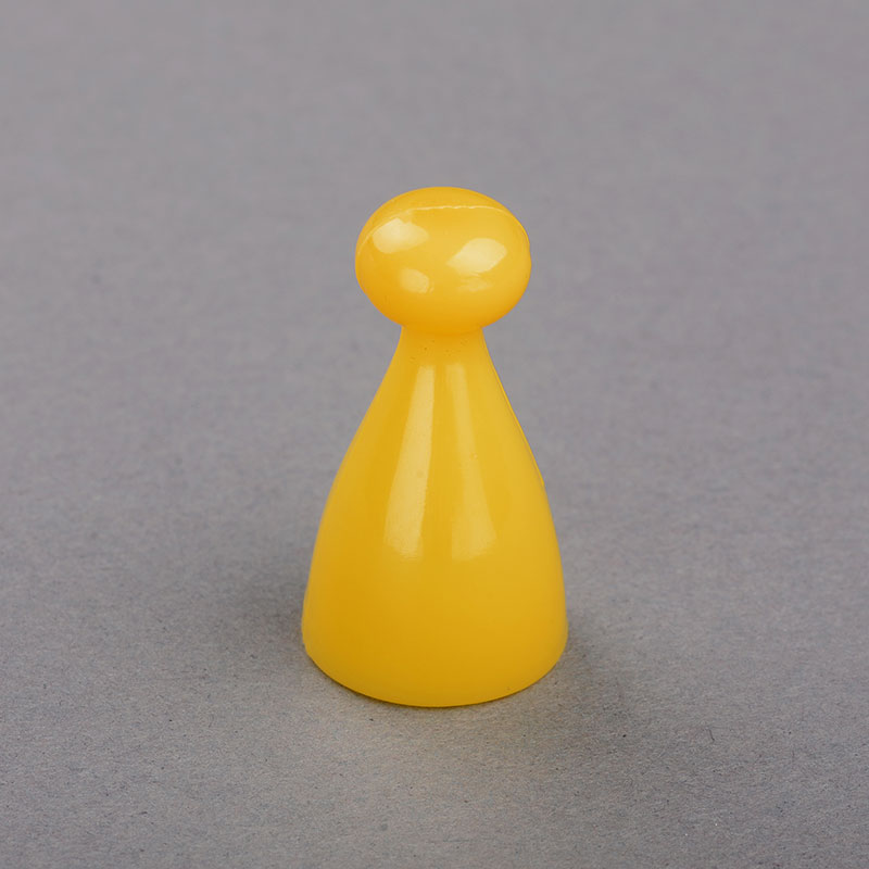 Plastic Pawn Yellow