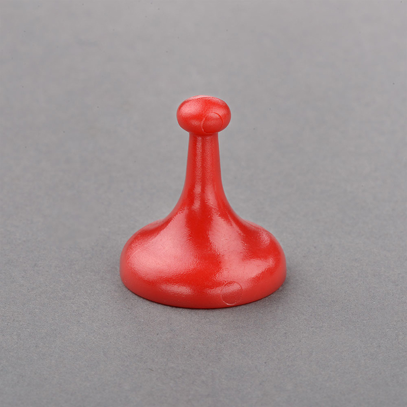 Large Solid Plastic Pawn Red