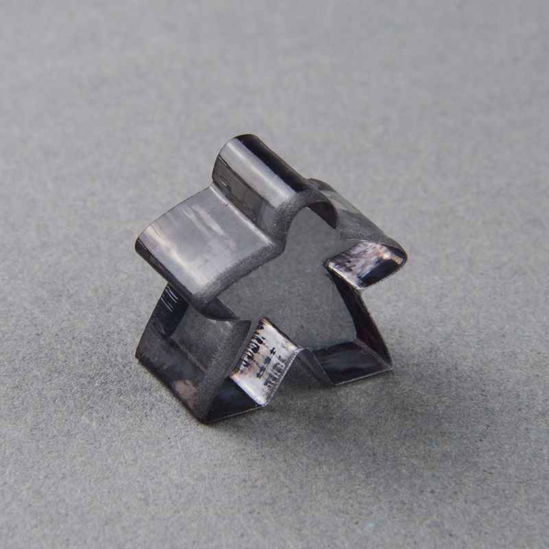 Acrylic Meeple 12x12x10mm Black