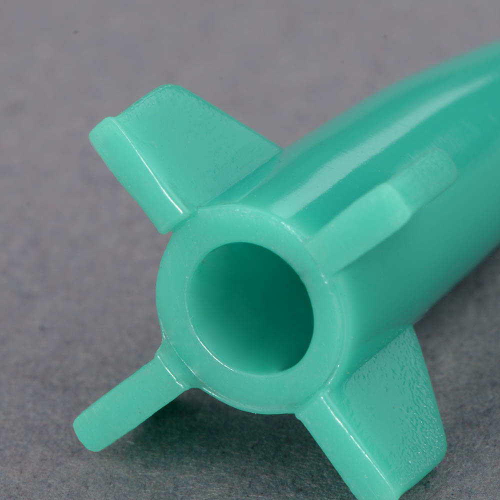 25X12mm Rocket Shape Plastic Pawn Green