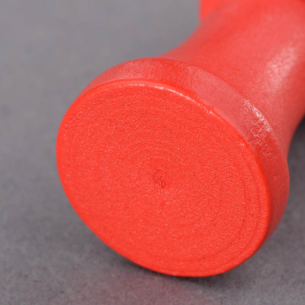 Large Headed Wooden Pawn Red