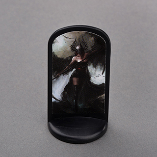 Black Sticker Pawn Stand