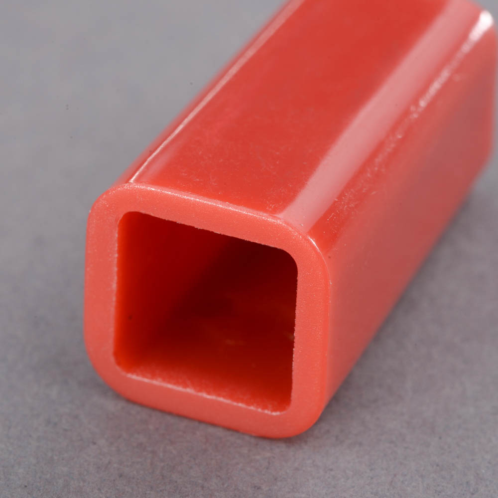 Square Column & Hollow Plastic Pawn Red