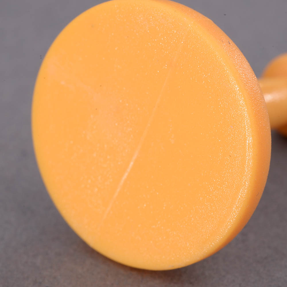Large Solid Plastic Pawn Orange