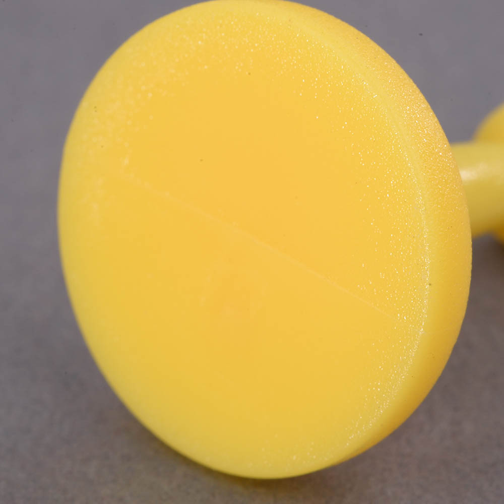 Large Solid Plastic Pawn Yellow