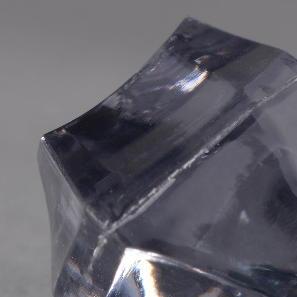 14mm Plastic Crystal Plastic Pawn Black