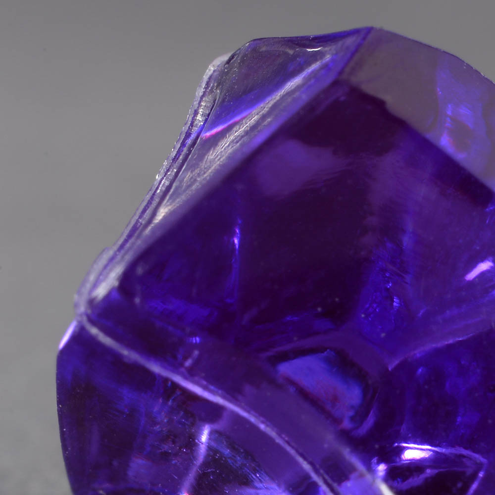 14mm Plastic Crystal Plastic Pawn Purple