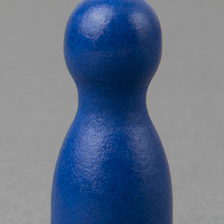 Small Headed Wooden Pawn