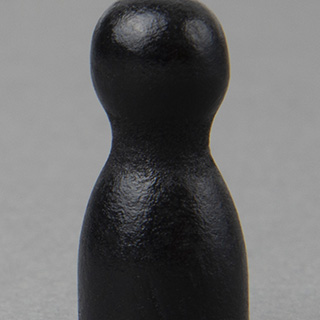 Small Headed Wooden Pawn