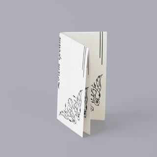 Cross Fold Booklet for Domino Game Size