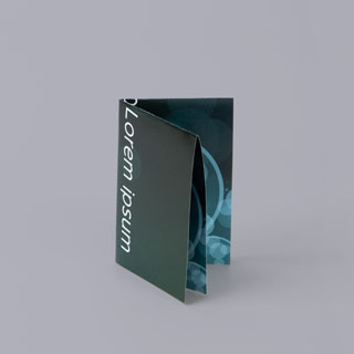 Custom Cross Fold Booklet for Skat/Bridge/US Size