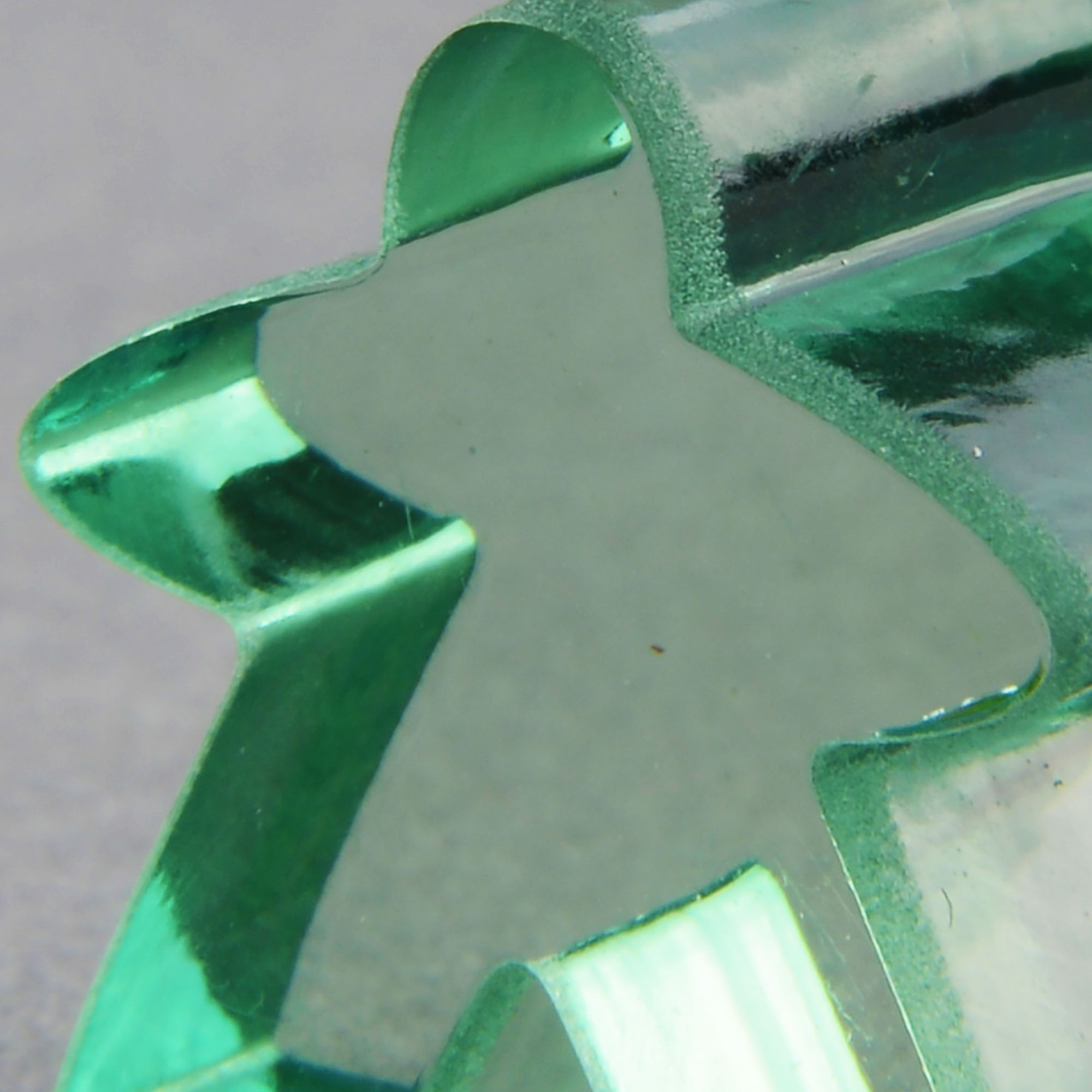 Acrylic Meeple 12x12x10mm Green