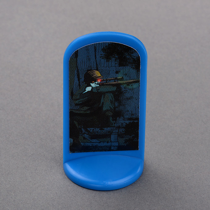 Blue Sticker Pawn Stand