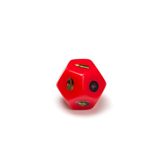 D12 Polyhedral Red Dice