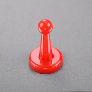 16X26mm Plastic Pawn Red