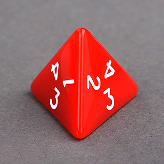 Dice 4 Sided