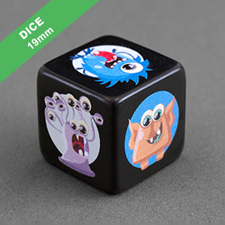 Custom Dice Straight Edge 19mm