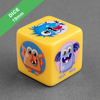 Custom Dice Straight Edge 19mm