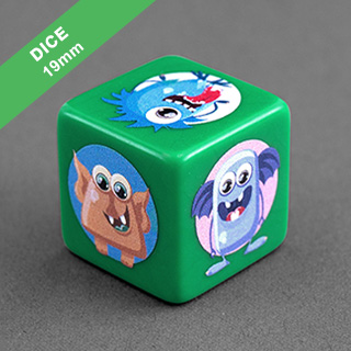 Custom Dice Straight Edge 19mm