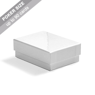 Plain Rigid Box For 90 Poker Cards
