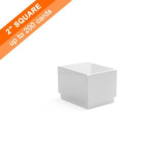 Plain Rigid Box For 200 Small Square Cards