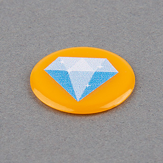 Custom Game Tokens Orange