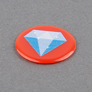 Custom Game Tokens Red