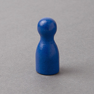 Small Headed Wooden Pawn