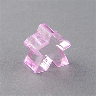 Acrylic Meeple 12x12x10mm Pink